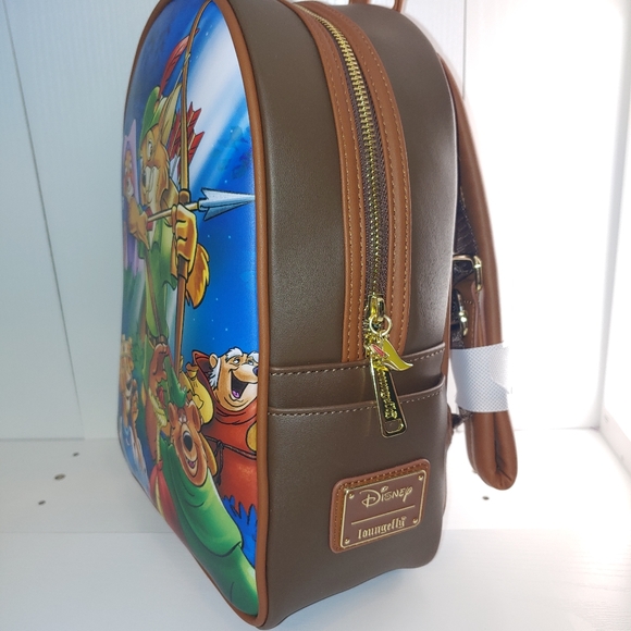 Loungefly | Bags | Loungefly Disney Robin Hood Sherwood Forest Backpack ...